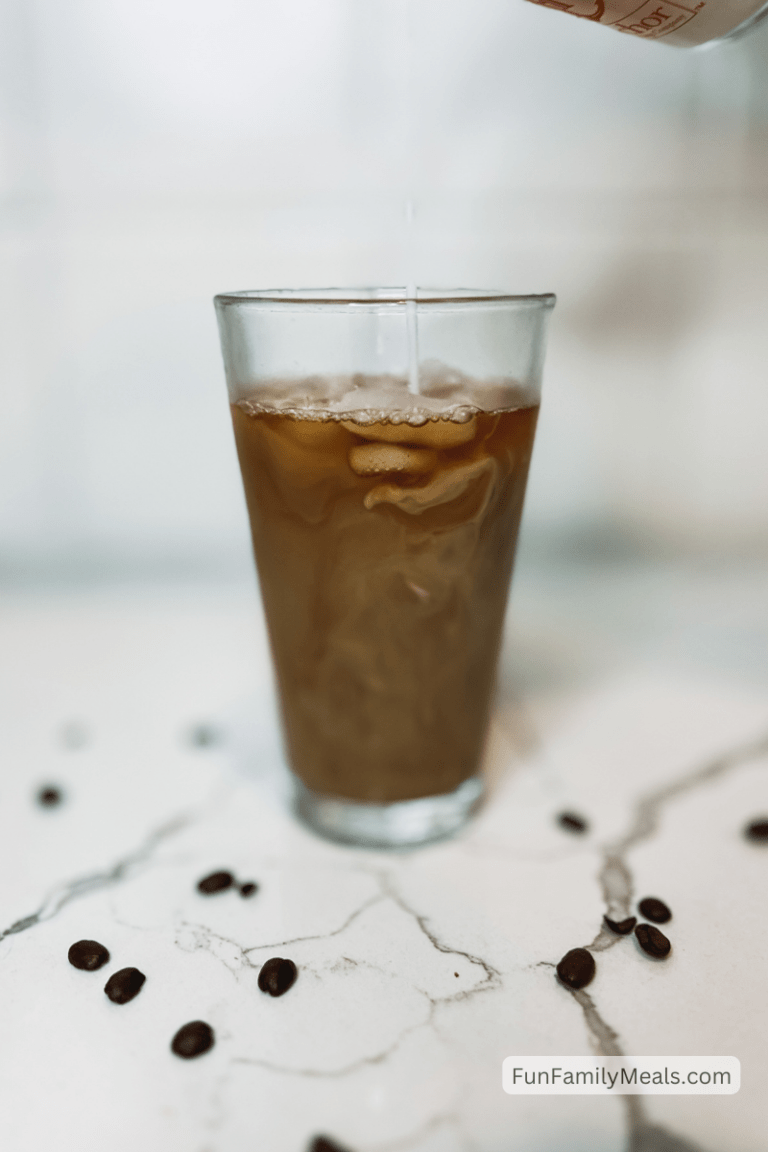Iced Coffee with Almond Milk - Fun Family Meals