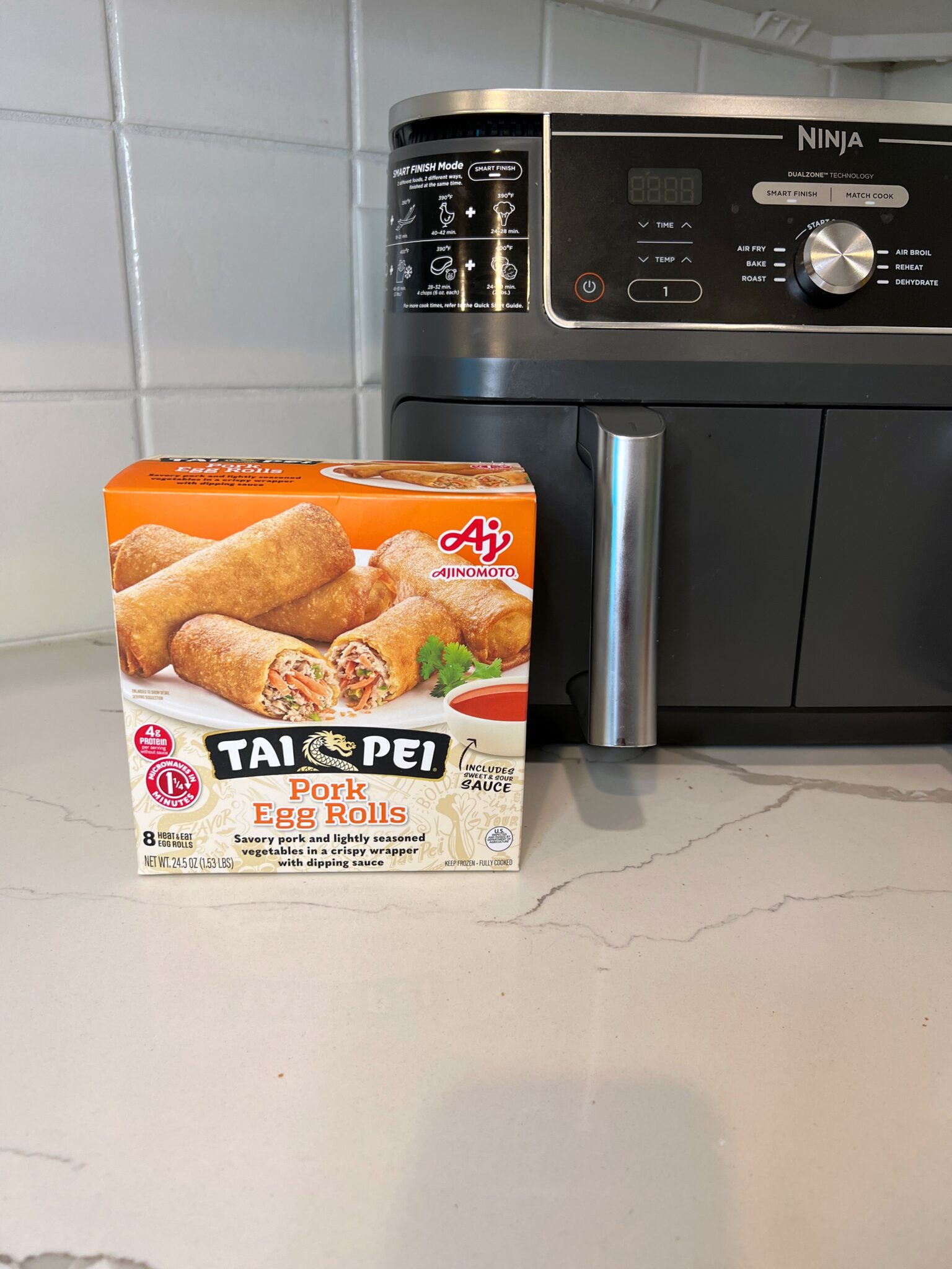 How to Make Tai Pei Egg Rolls in the Air Fryer - Fun Family Meals