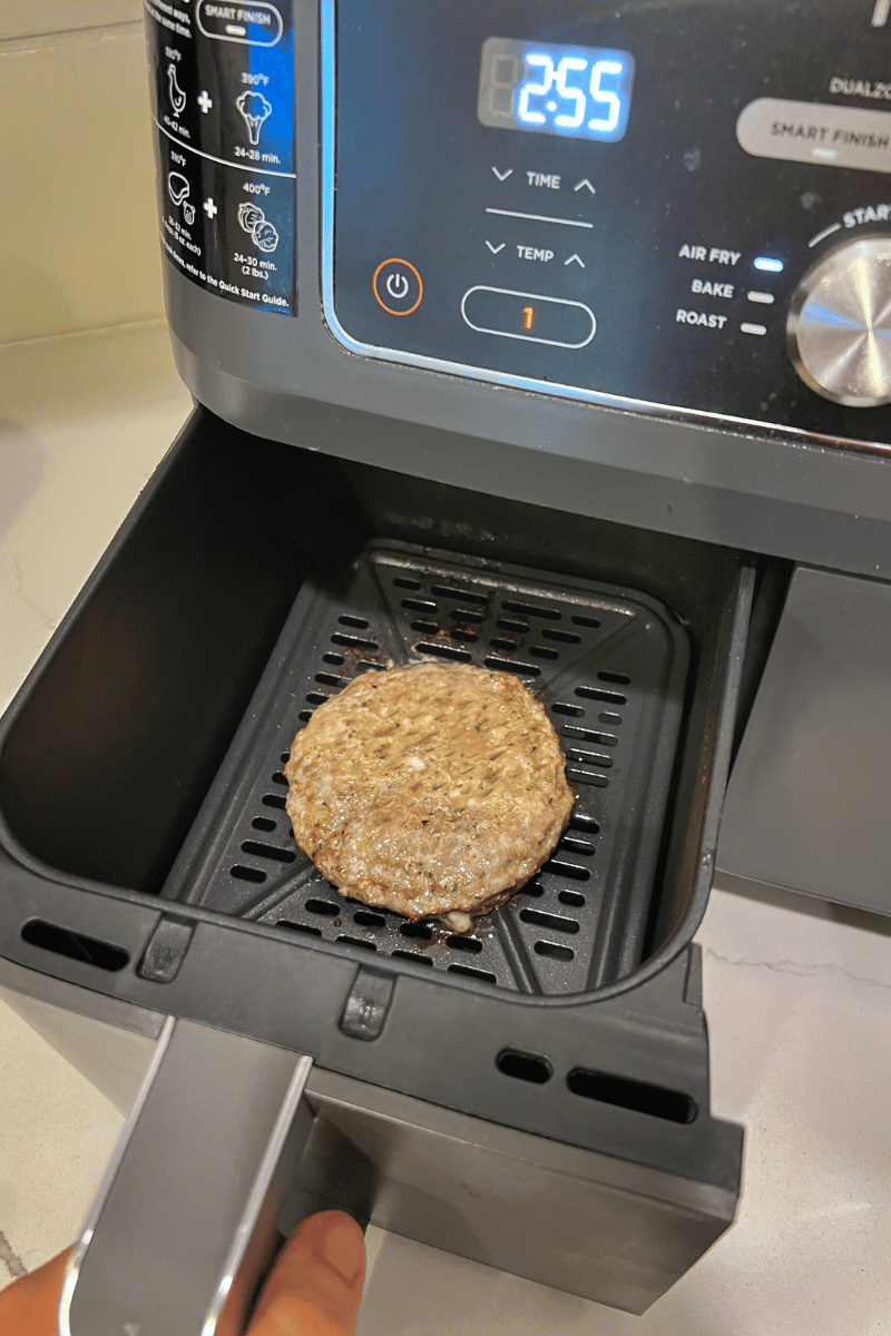 How to Cook Burgers in an Air Fryer - Fun Family Meals