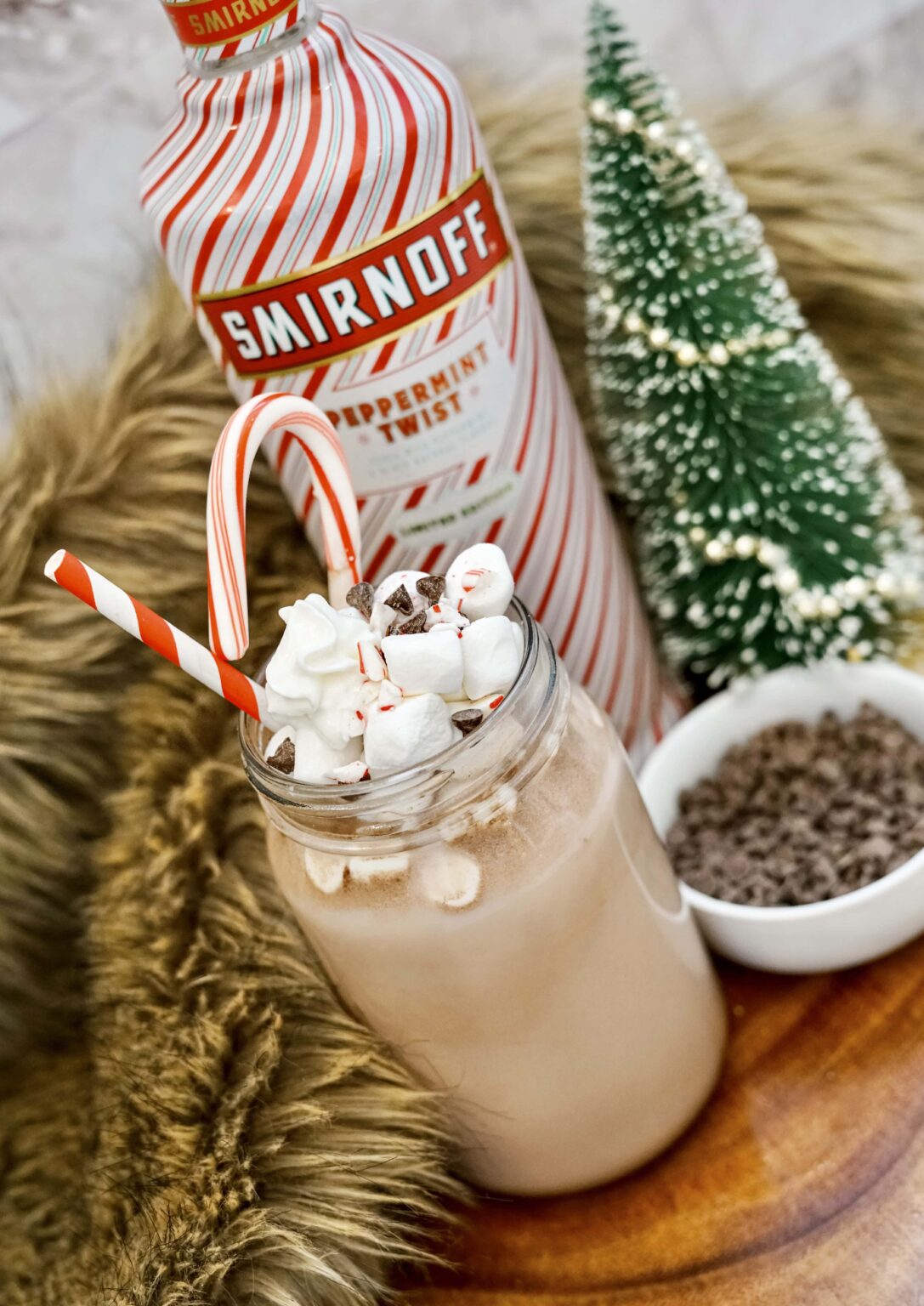 Spiked Hot Chocolate with Vodka - Fun Family Meals
