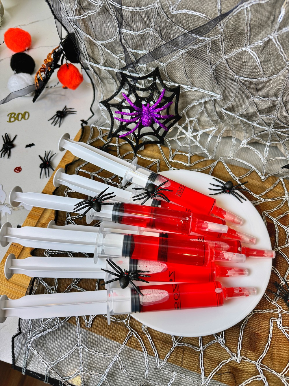 Halloween Syringe Jello Shots - Fun Family Meals