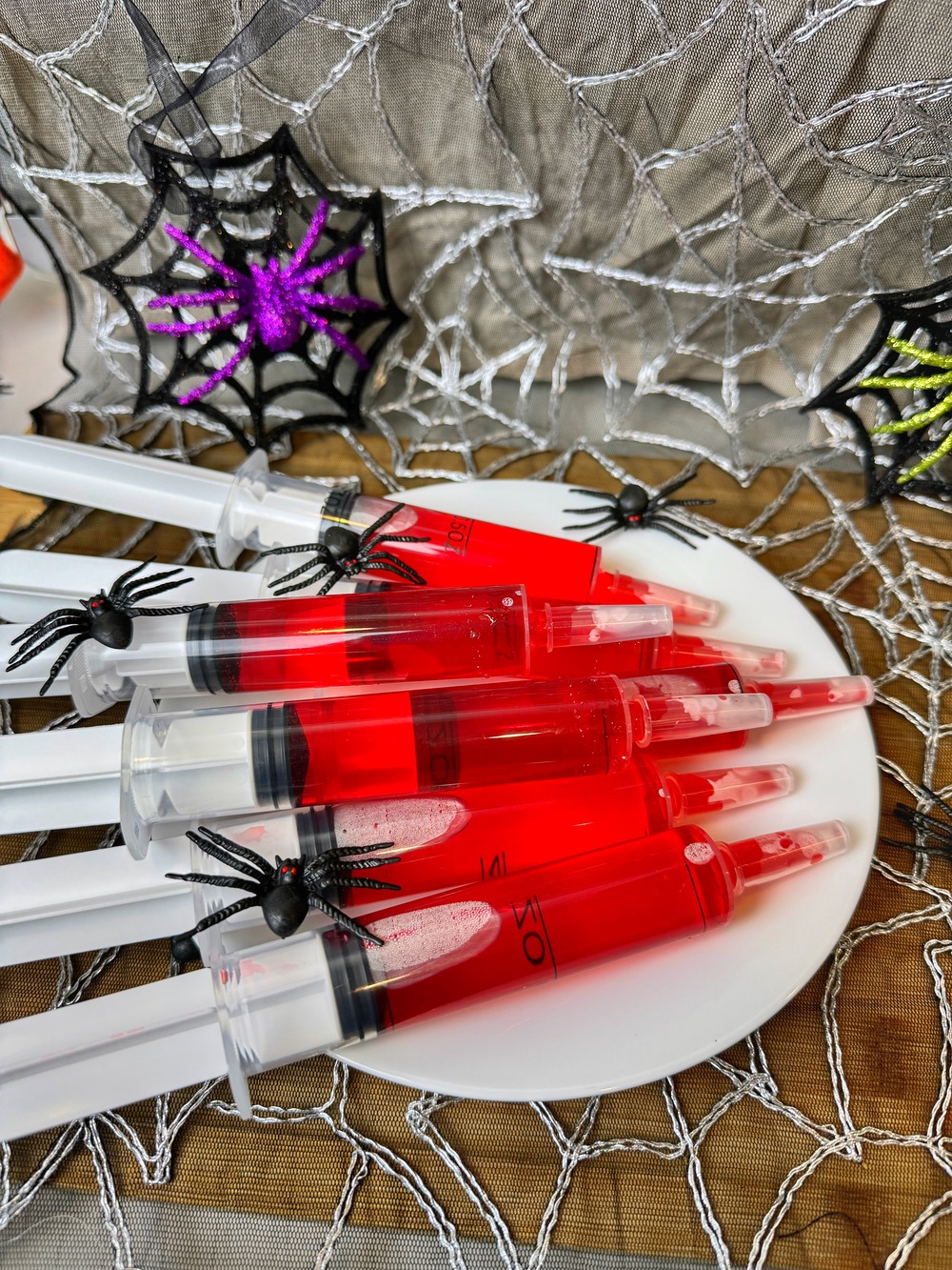 Halloween Syringe Jello Shots - Fun Family Meals