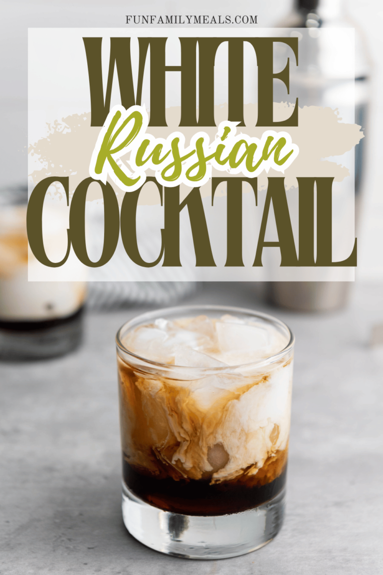 Classic White Russian Recipe - Fun Family Meals